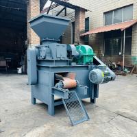 China Hard Coke Semi Coal Small Roller Briquette Making Machine 360mm Roller 7.5KW for sale