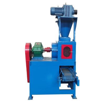 China Cocoa Shell Charcoal Briquettes Making Machine Briquettes Double Roller Briquette Machine à venda