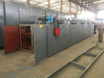 China Secador del transportador de las briquetas de carbón del carbón de leña con 3 capas de la correa del secador de la briqueta en venta en venta
