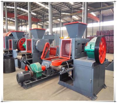 China Fluorite powder ball press machine briquetting automation production line for sale