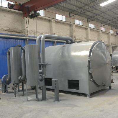 China Casco del cacahuete, serrín, tallo del maíz, ramas de árbol, casco del arroz, horno de carbonización continuo horizontal de bambú en venta