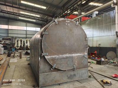 China Casco del cacahuete, serrín, tallo del maíz, ramas de árbol, casco del arroz, horno de carbonización continuo horizontal de bambú en venta