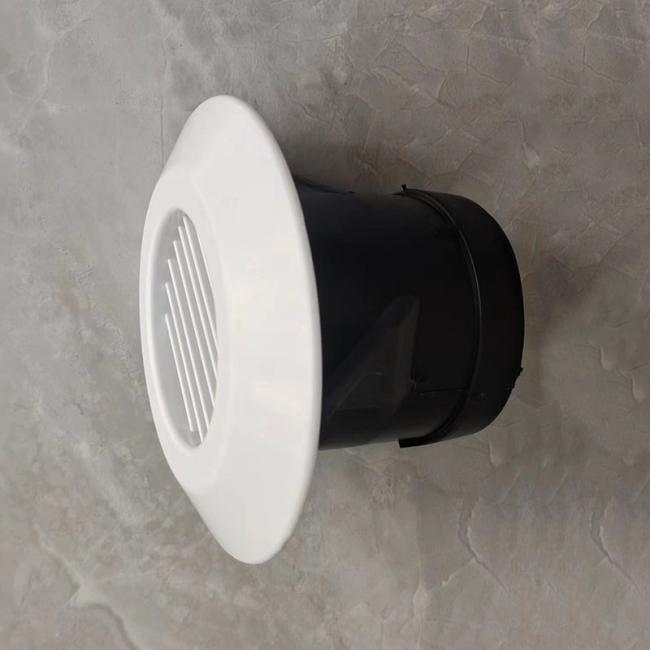 Modern plastic air vent cover showing snap-on design and clean lines