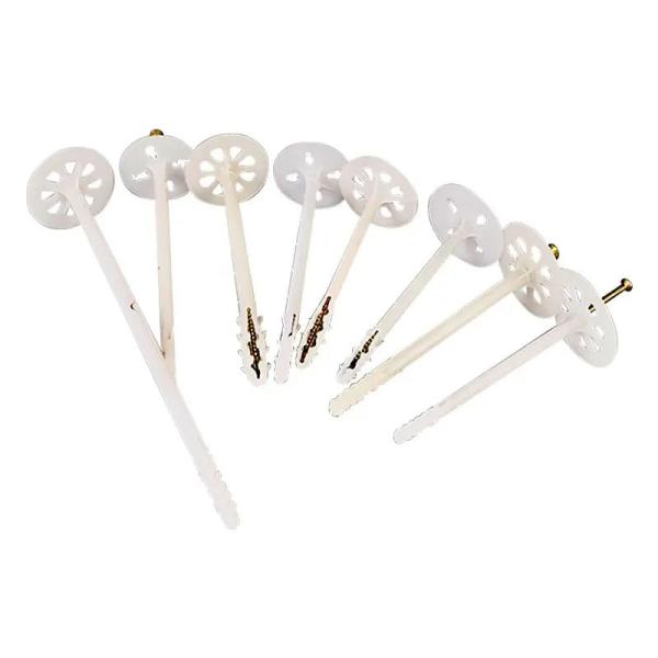 Quality White PE / PP Plastic Anchor Insulation Fixings For Weather And Corrosion for sale
