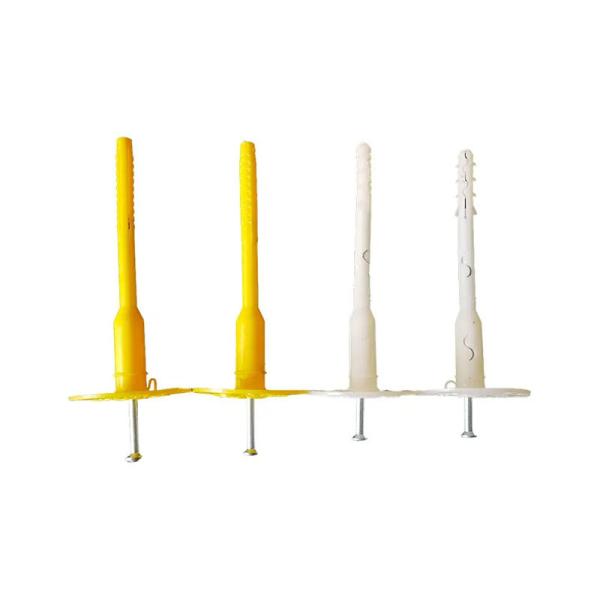 Quality Weather Resistant Hammer In Plastic Insulation Nail For House Wall With Corrosion Protection for sale