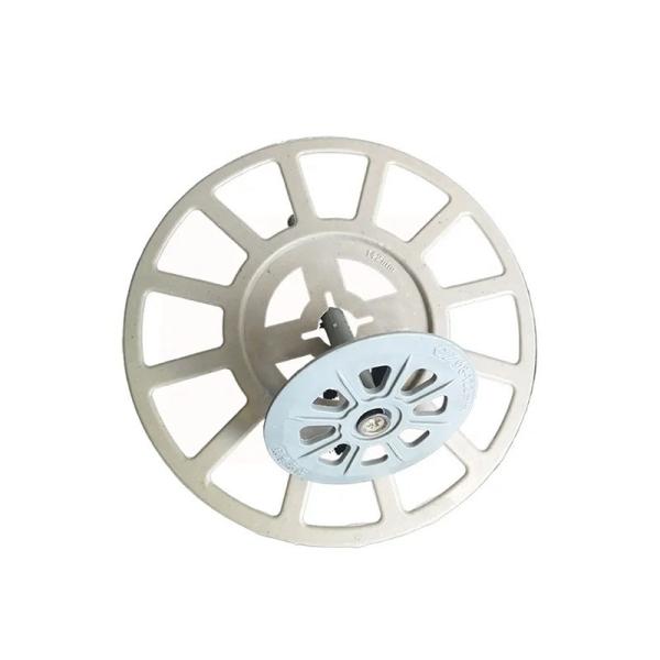 Quality 50mm White Plastic Heat Plastic Insulation Fastener Anchor With Weather And Heat for sale