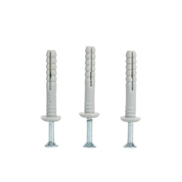 Quality Nylon Expansion Plastic Anchor Screw With Corrosion Resistance Load Capacity For for sale
