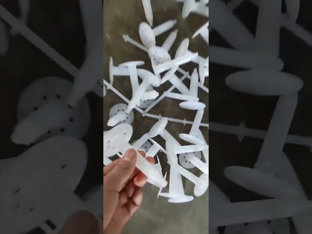 De bouw van een isolatie-machine van plastic.