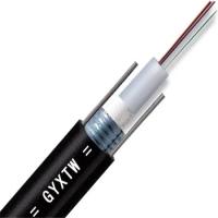 Quality GYXTW Central Loose Tube Cable 2-24 Core Duct Fiber Optic Cable YD/T 769-2010 for sale