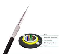 OEM Length GYFXTY Glass Yarn Armored Optical Cable Uni Loose Tube Fiber ...