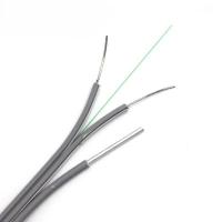 Quality Single Mode G657A1 FTTH Drop Cable 1km 2km 3km Plywood Drum for sale