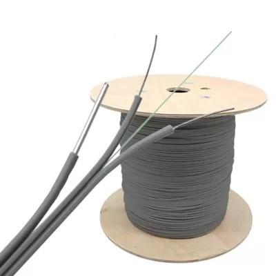 Quality Lightweight Construction FTTH Fiber Optic Drop Cable 1 2 4 Core GJYXFCH G657A1 for sale