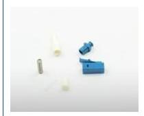 China ISO Standard Lightweight Optical Fiber Patch Cord Pigtail LC / UPC Low Back Reflection for sale
