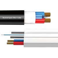 Quality SingleMode 12 Core Hybrid Optoelectronic Composite Cable G652D PVC Sheathed for sale