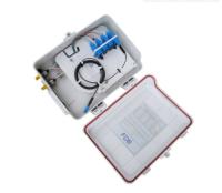 China Wall Mounted 48 Core Fiber Optic Termination Box ABS Optical Cable Junction Box for sale
