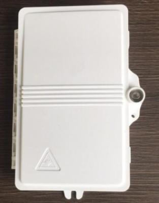 China FTTH Network Fiber Optic Cable Termination Box Shock Resistance White Color for sale