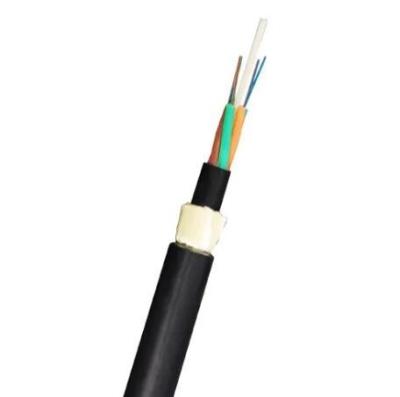 16 Core Fiber Optic ADSS Cable PE Sheath Custom Color For Power ...