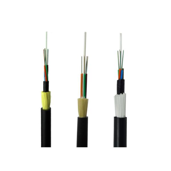 Quality PE Outer Sheath G652D ADSS Fiber Optic Cable Self Supporting 24 Core Singlemode for sale