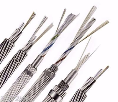 China Center SS Tube OPGW Cable Optical Fiber Ground Wire 20.0mm Diameter for sale