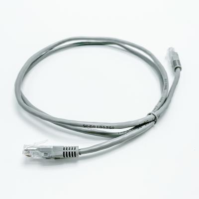 Cina Il rame nudo Grey Network Patch Cord UTP Cat5e 100Mbps supera la prova della PASSERA in vendita