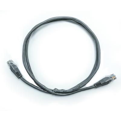 Cina Il rame nudo Grey Network Patch Cord UTP Cat5e 100Mbps supera la prova della PASSERA in vendita