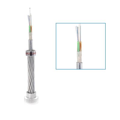 Cina 16 cavo a fibre ottiche G652d di singolo modo OPGW del centro per la rete di FTTH FTTB FTTX in vendita
