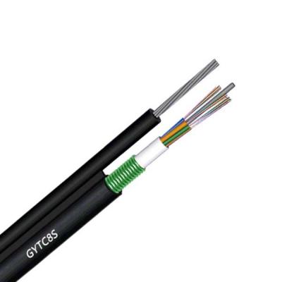 Cina Figura 8 cavo aereo corazzato del cavo GYTC8S dell'acciaio autosufficiente del cavo a fibre ottiche in vendita