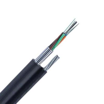 Китай Кабель оптического волокна PE GYTC8S 12Core само- поддерживая на открытом воздухе продается
