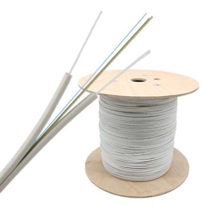 Cina Guaina dell'interno del nero del PVC del cavo a fibre ottiche GJXFH2B della farfalla FTTH del metallo in vendita