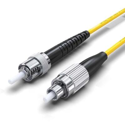 China Revestimento de PVC múltiplo amarelo de pontos de conexão LSZH da trança do cabo de remendo de FC-ST à venda