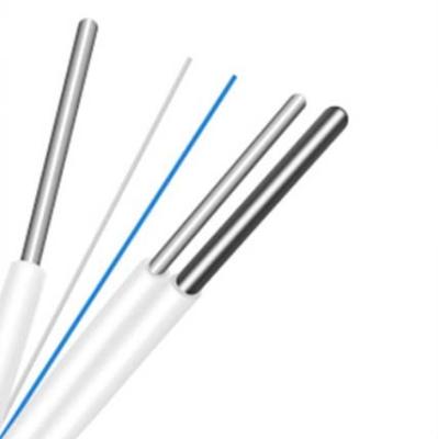 Cina PVC dell'interno del cavo flessibile del cavo a fibre ottiche di GJXH-2B6 FTTH in vendita