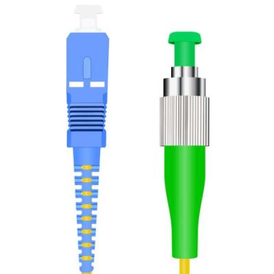 China Trança Upc do núcleo de Jumper Single Mode Double Core da fibra do Sc da classe FC do portador única à venda