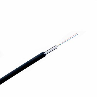 Cina Cavo flessibile all'aperto di Gjfjv Ftth di singolo modo del centro del cavo a fibre ottiche 4 in vendita