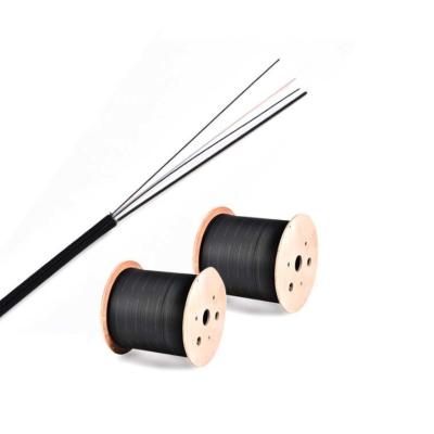 Cina 2 tipo filo dell'arco del cavo flessibile del filo di acciaio del centro FRP KFRP FTTH di acciaio nero del PVC di colore in vendita