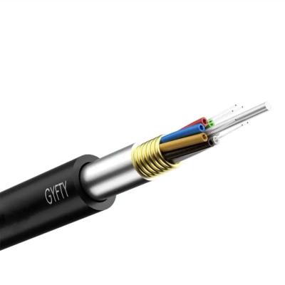 Cina Rotolo nero corazzato non metallico del filo di acciaio della condotta dei cavi di fibre ottiche 2km/ in vendita