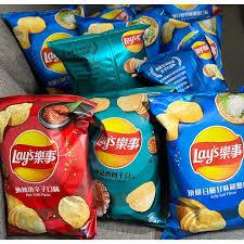 Quality Global Delight: Lays GRILLED RIBS Ridged Potato Chips - Economy Pack 54g - for sale