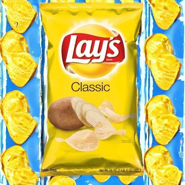 Quality Lay's Original Potato Crisps, 90g - Bulk Case of 40 for International Snack for sale