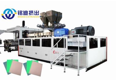 China Volledig automatische PET-filmplakmachine met twee schroeven Breedte 820 mm for sale