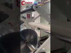 Skin Grain Plastic Board Production Line , ABS TPO EVA Board Extruder Machine