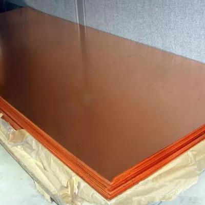 China Smooth Surface C70400 C10400 4x8 Copper Sheet Metal 16 Gauge 18 Gauge for sale