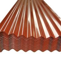 China GI Corrugated Roofing Sheet 2mm-5mm Thickness Customizable Galvanized Steel for sale