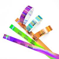 China Plastic Glitter Party Wristbands for sale