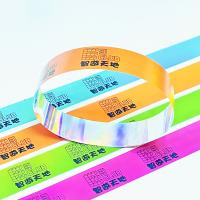 China Tearproof Colored Paper Wristbands for sale