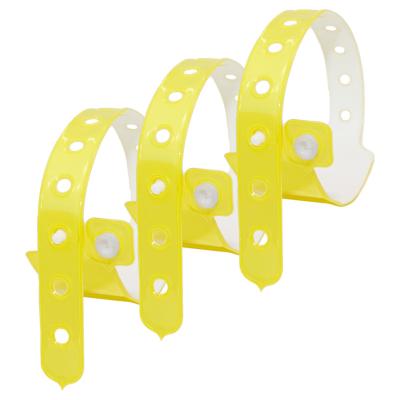 China Irregular PVC Wristbands for sale