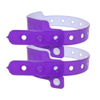 China Irregular PVC Wristbands for sale