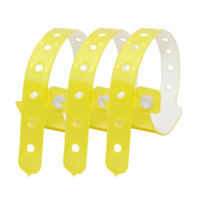 China Irregular PVC Wristbands for sale