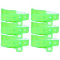 China Customized Paper Event Wristbands Irregular Shape Polished Surface Treatment for sale