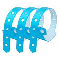 China Customized Paper Event Wristbands Irregular Shape Polished Surface Treatment for sale
