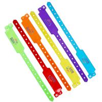 China Customized Paper Event Wristbands Irregular Shape Polished Surface Treatment for sale