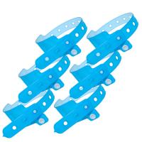 China Customized Paper Event Wristbands Irregular Shape Polished Surface Treatment for sale